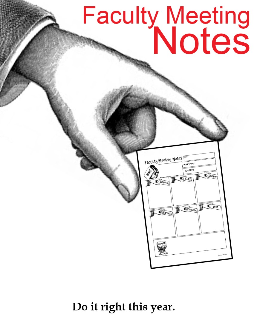 Faculty Meeting Notes Sheet - Late Night Coffee